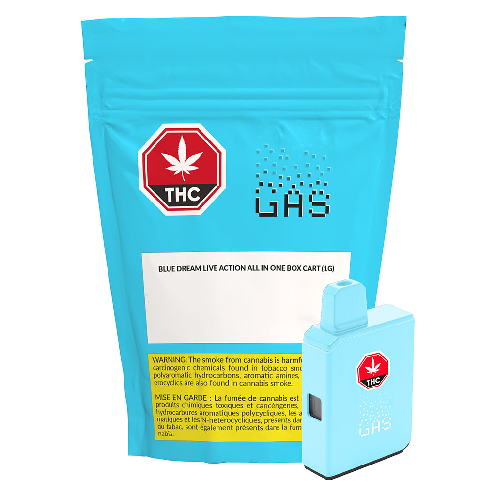 Blue Dream Live Action All In One Box Cart | ontario-wholesale-staging